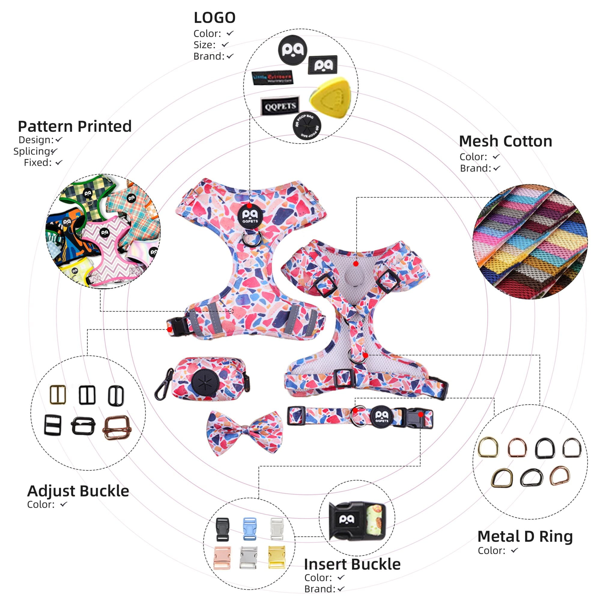 Wholesale Dog Harness Manufacturer | QQPETS